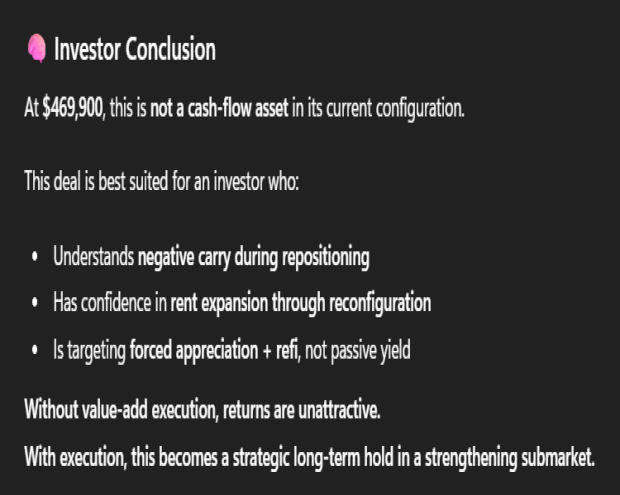 (Real Estate) The "Investor-Grade" ROI Analysis | PromptAi Market